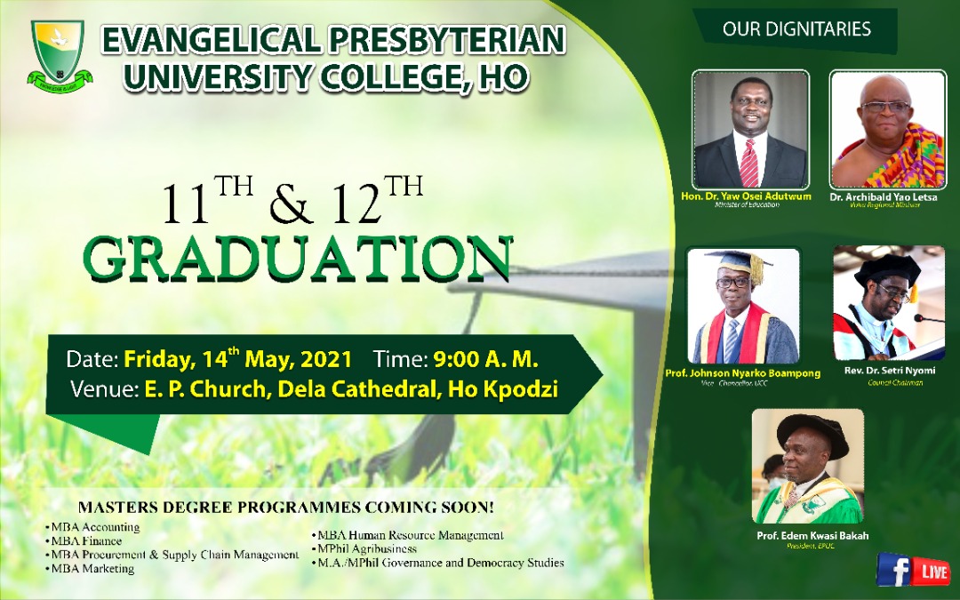 EPUC:: E. P. University College, Ho-Ghana – EPUC 11th and 12th ...